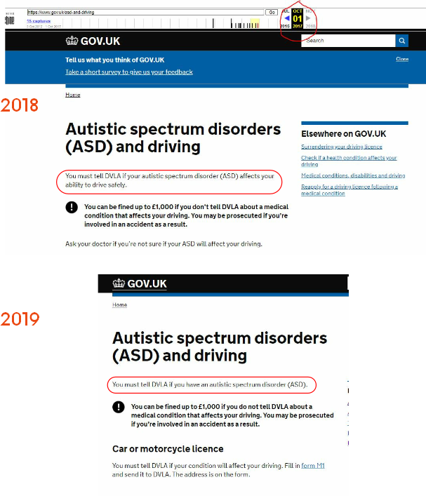 Important Info For Autistic Drivers